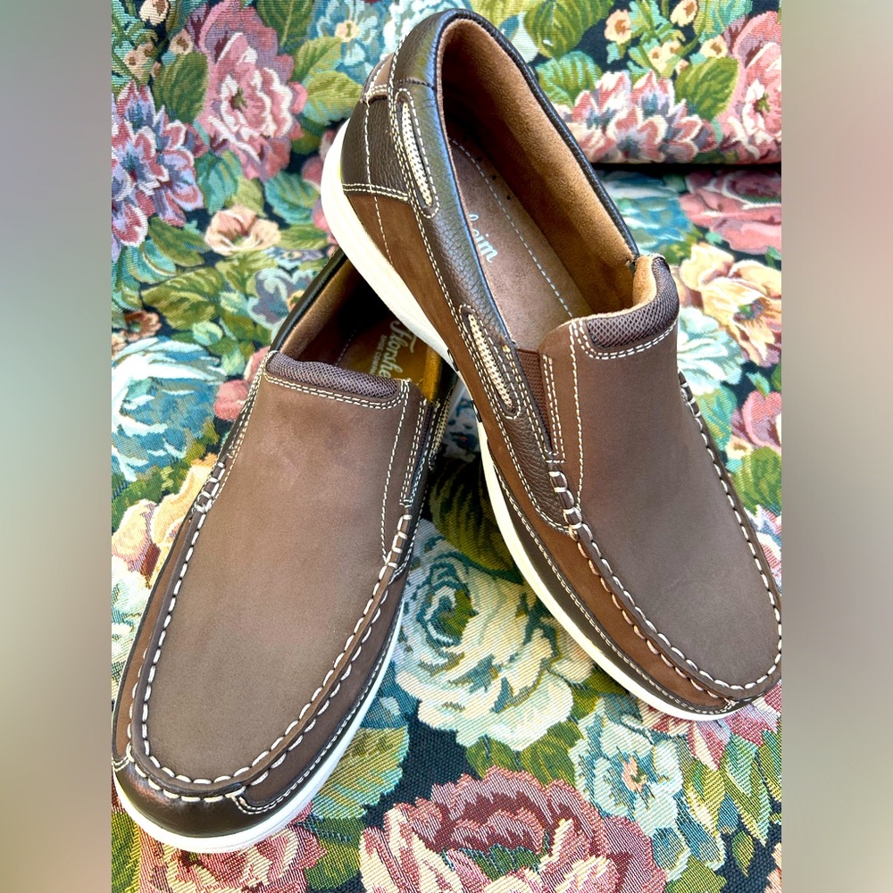 Florsheim Lakeside Moc Toe Slip On Shoes - Gem